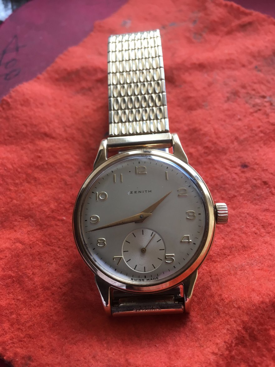 Classic vintage Zenith sub dial 1950’s | Omega Forums