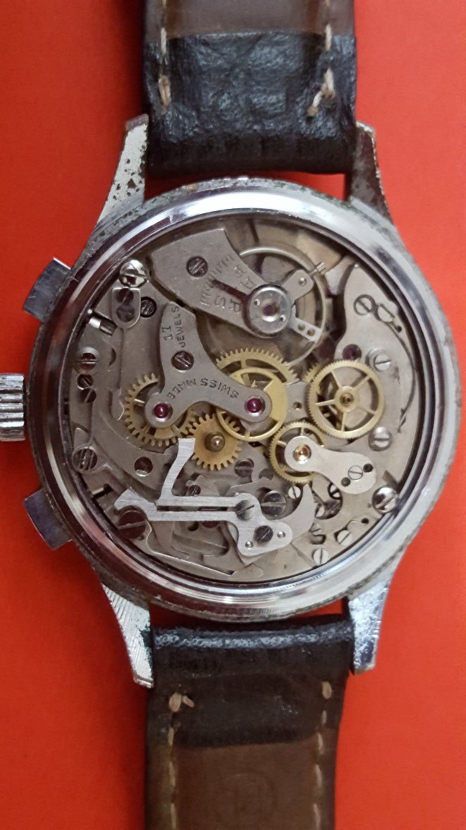 SOLD - 60s Cristal Watch Le Locle Chronograph - Landeron 148 | Omega Forums