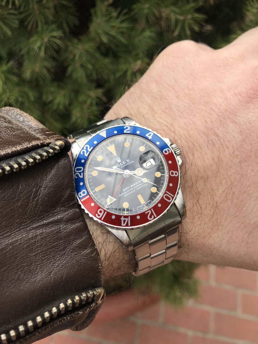Sharing a catch and release Pepsi GMT that came by me recently ...