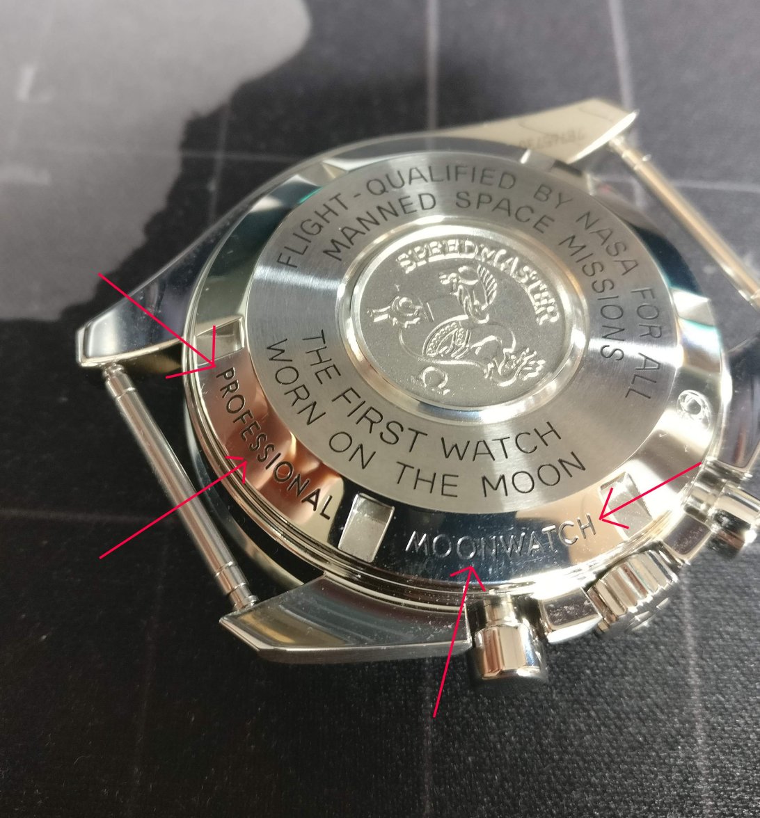Updated engraving on the caseback of the new moonwatch? | Omega Forums