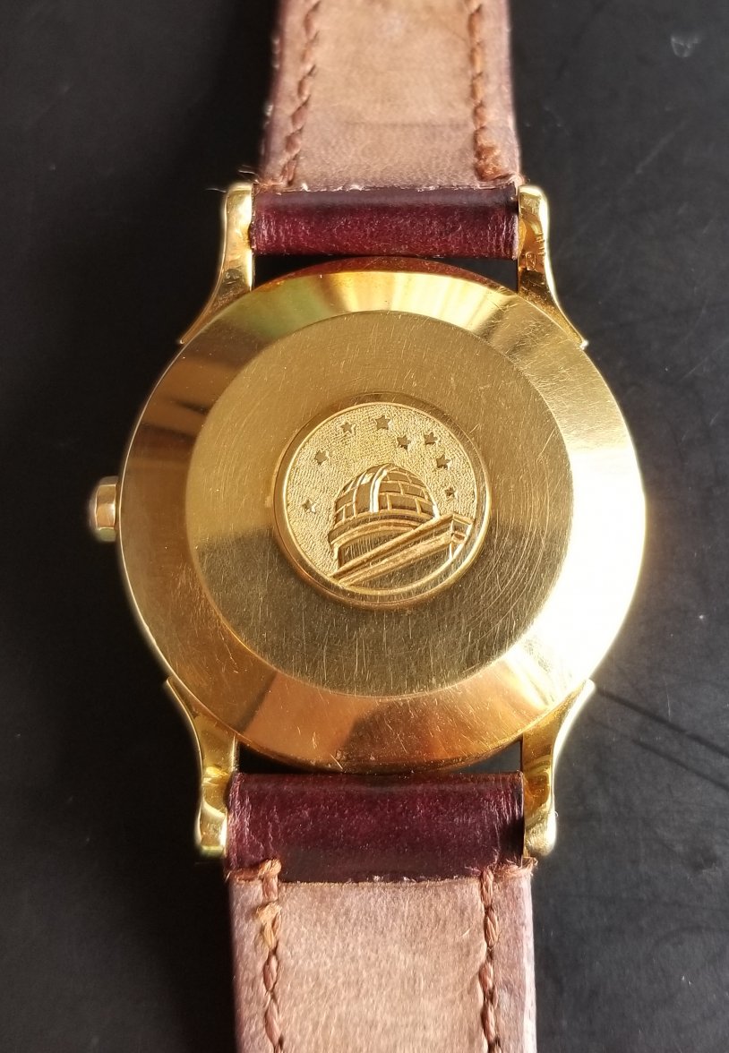 SOLD - OMEGA First Reference Constellation 2648 Arrowhead Crosshair 18K ...