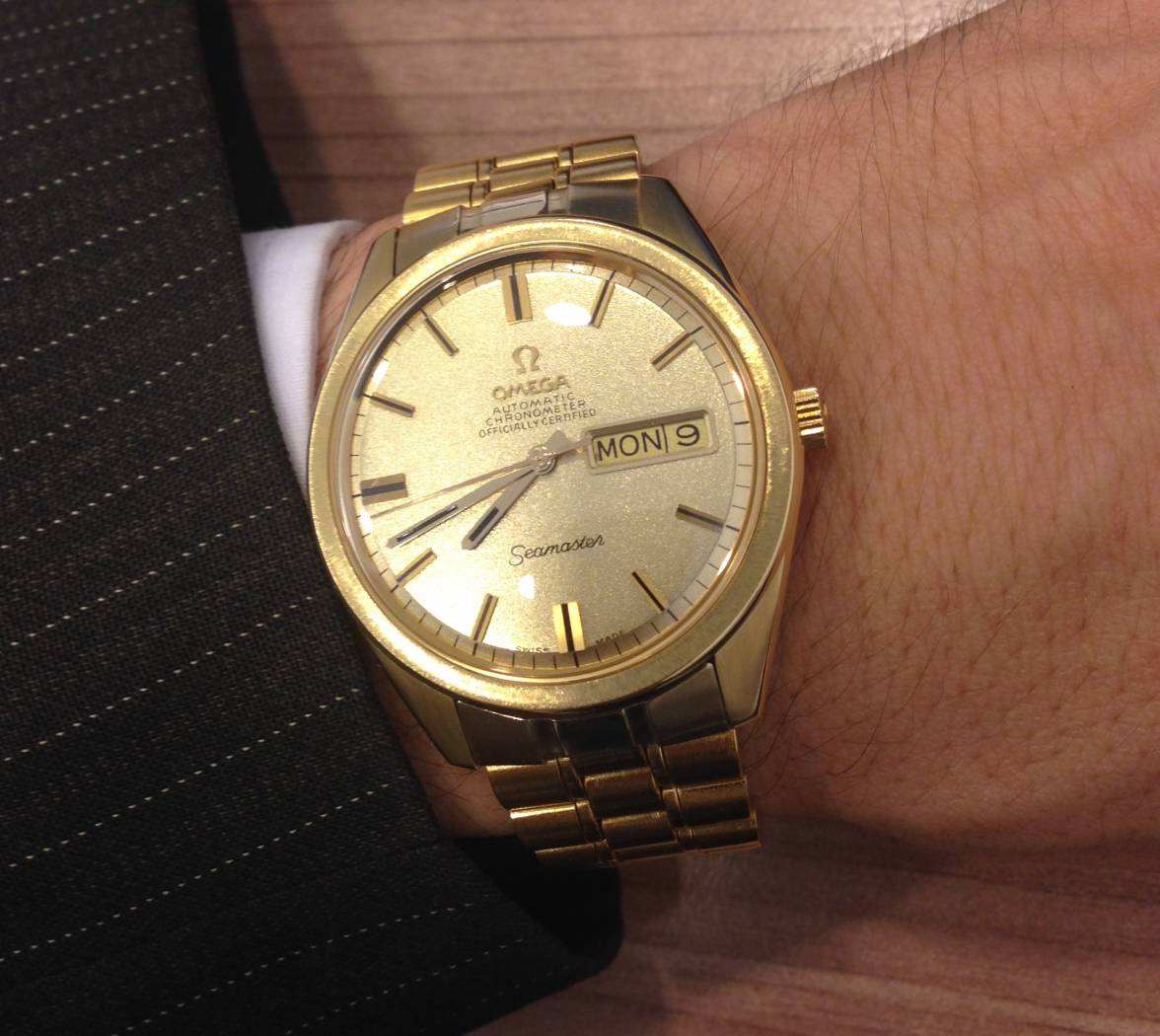 Incoming: The Golden Seamaster | Omega Forums