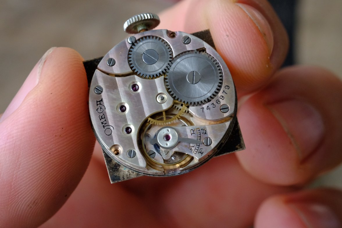 Omega Tank 18k White Gold from 1920 | Omega Forums