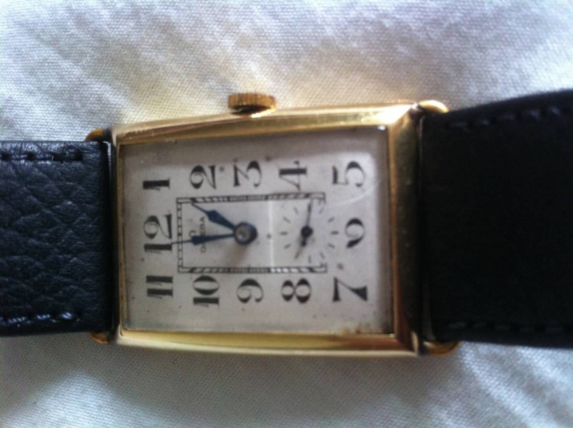 1920s vintage 18k omega tank watch | Omega Forums
