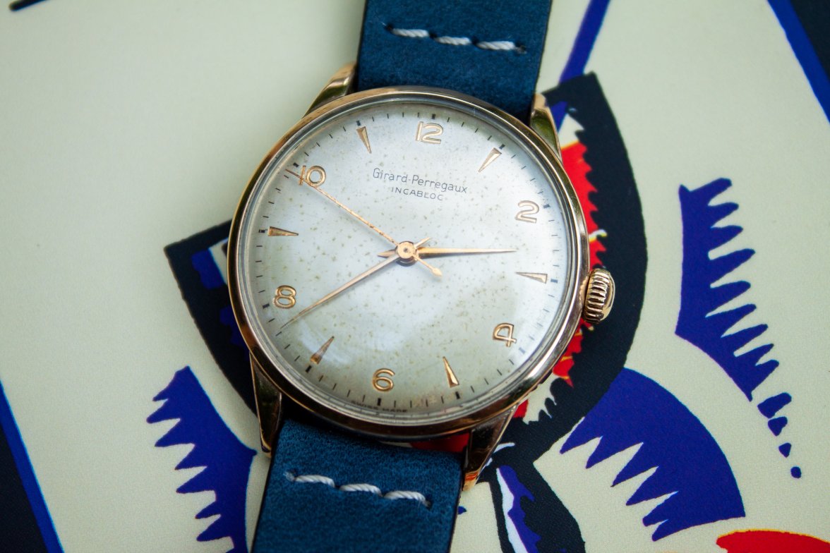 Girard-Perregaux Incabloc Cal 46-BE (circa early 1950s) | Omega Forums