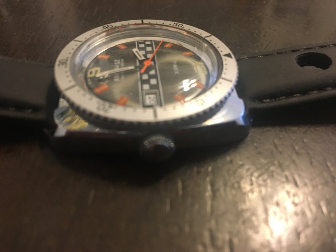 SOLD - TIMEX F1 RACING RALLY STYLE VINTAGE WATCH 1970s | Omega Forums