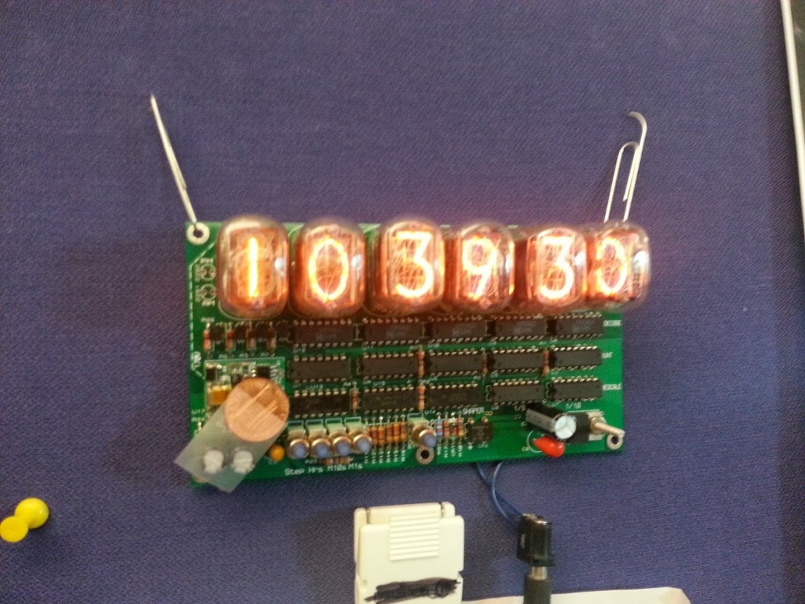 Thomas Bromley's Digitron Electric Clock | Omega Forums