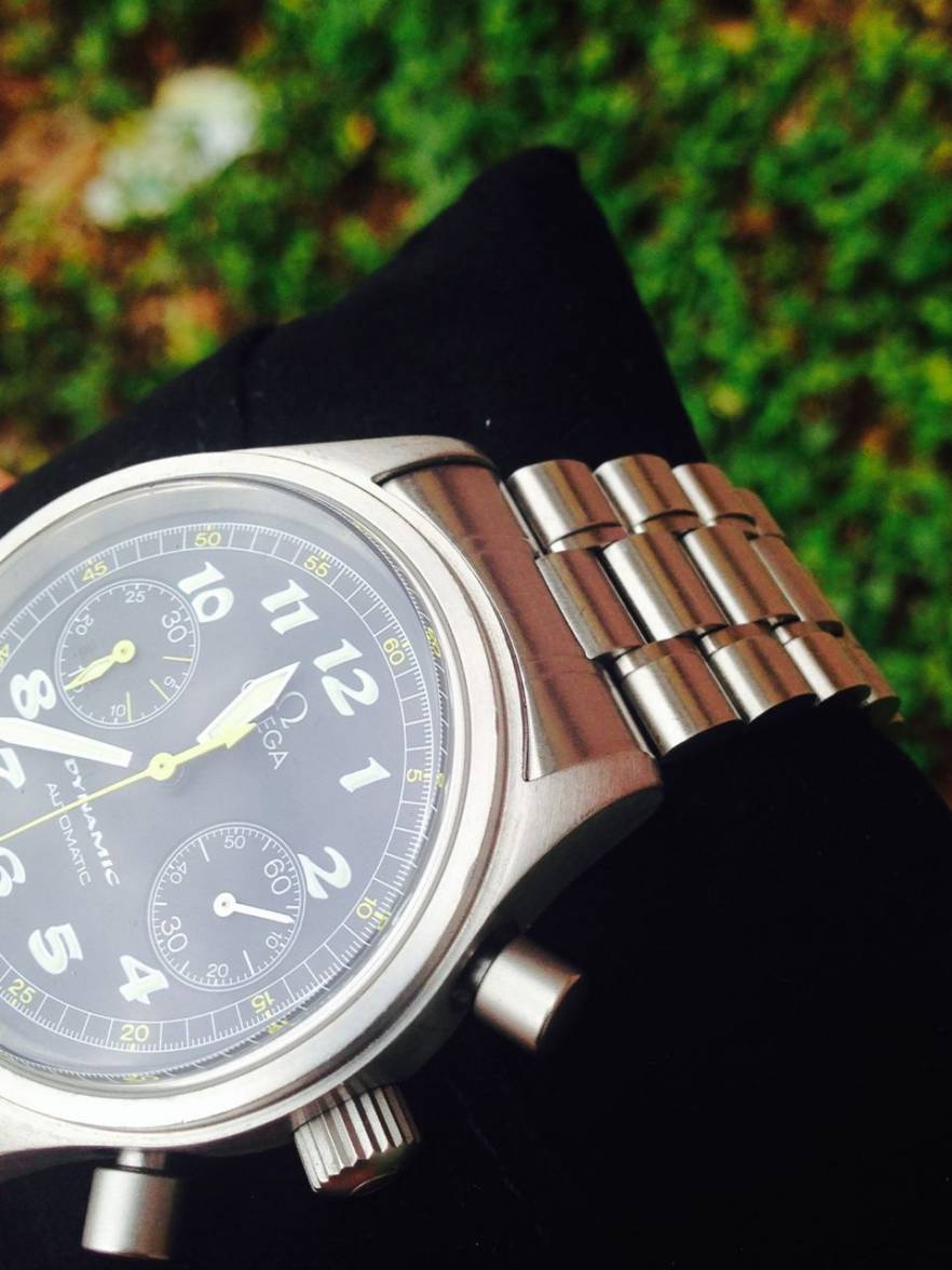 SOLD - Omega Dynamic III Chronograph (1997) Ref 5240.50.00 Cal. 1138 ...