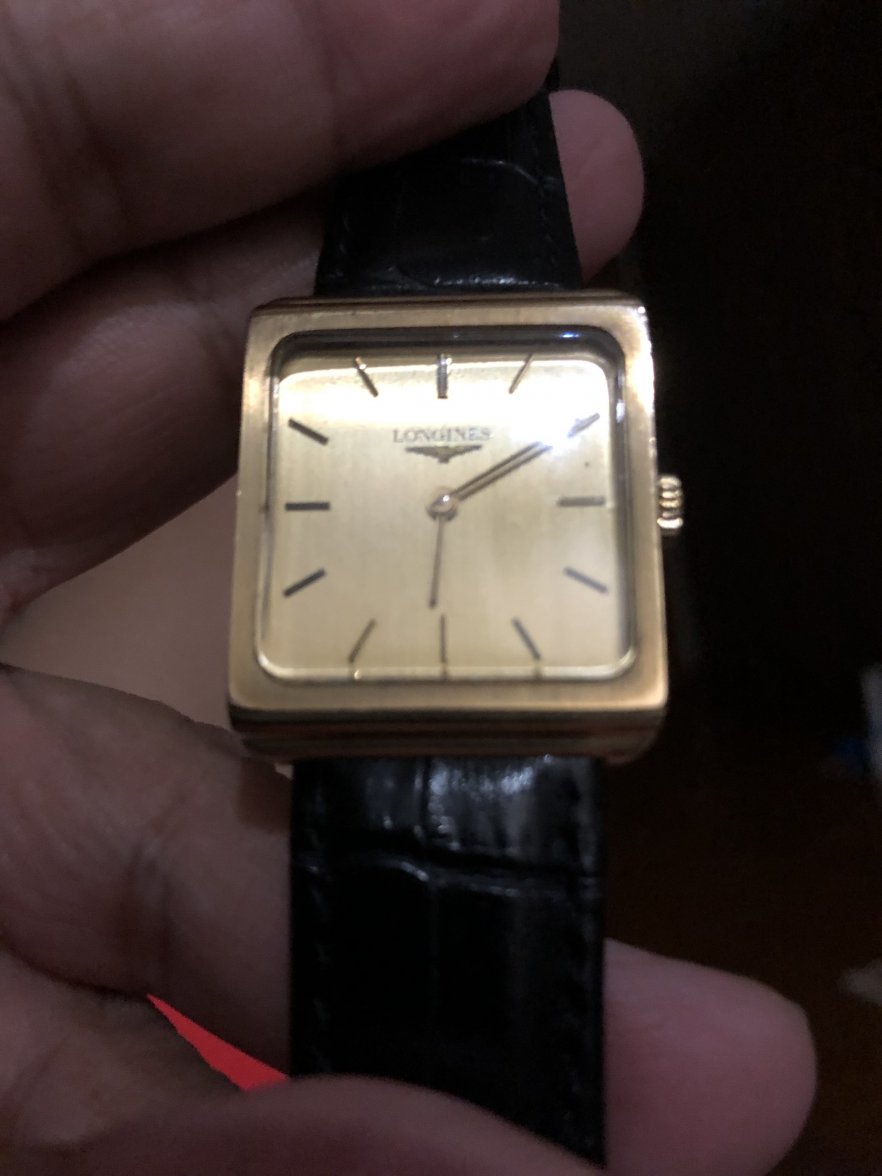 Longines Square Gold Watch | Omega Forums