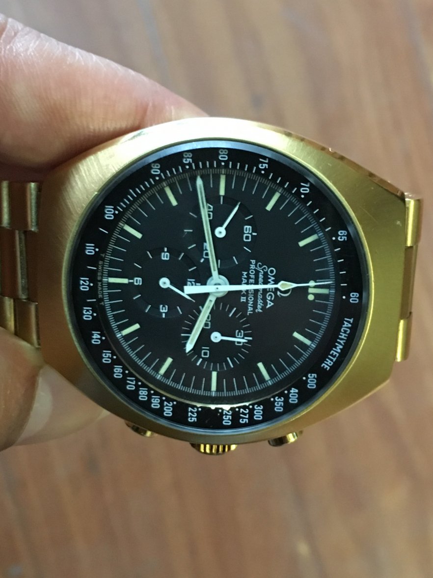 Omega Speedmaster Mark II. Gold plated or Goldfilled? | Omega Forums