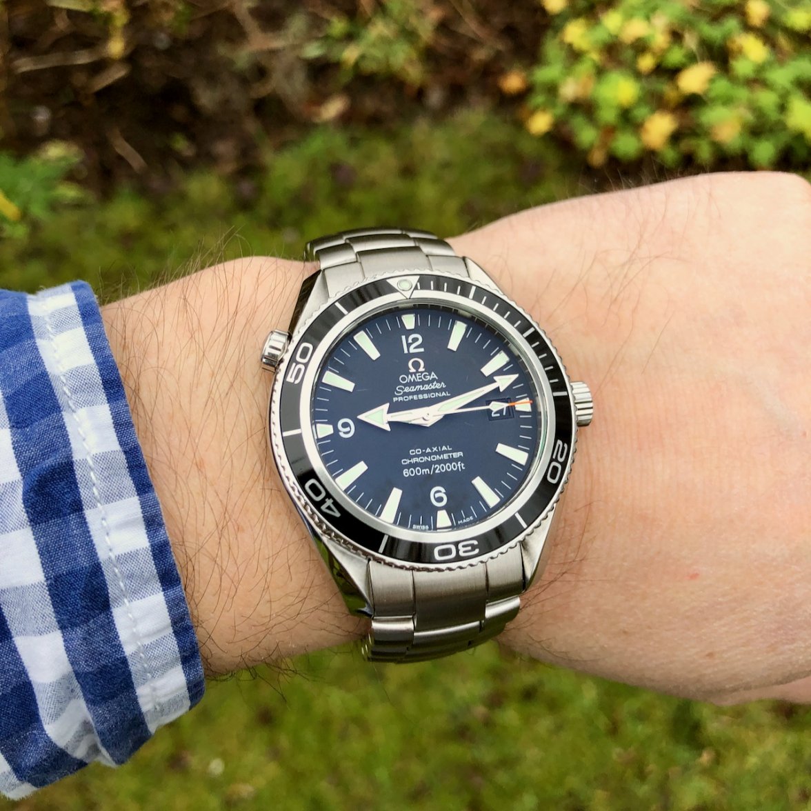 SOLD - Omega 2201.50 Planet Ocean 42mm - Serviced Full Set with ...