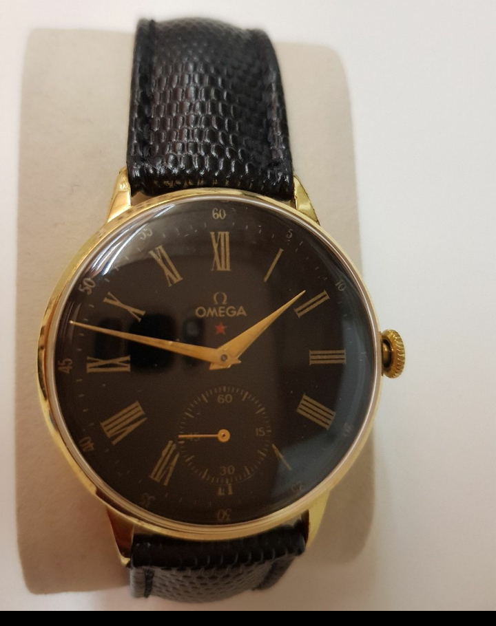 Omega red star,original dial? | Omega Forums