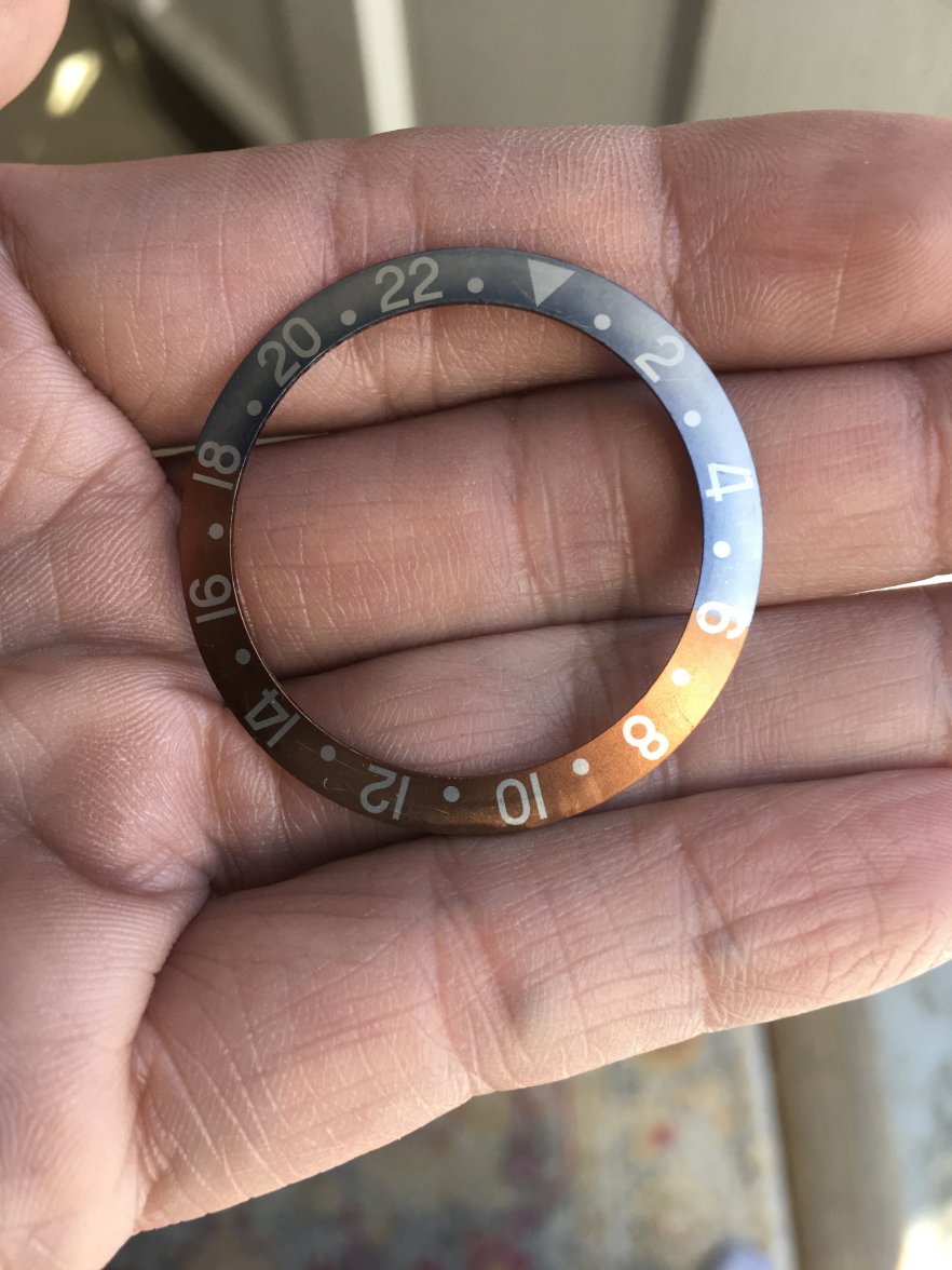 FS - Rolex 1675/16750 bezel insert | Omega Forums