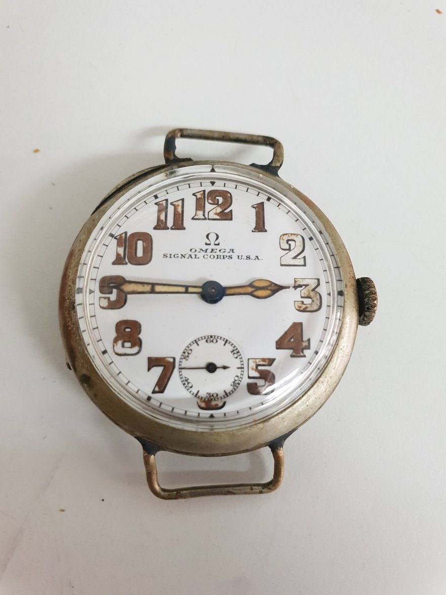 SOLD - Omega Signal Corps Trench Watch Circa 1916-17 ***Reduced Price ...