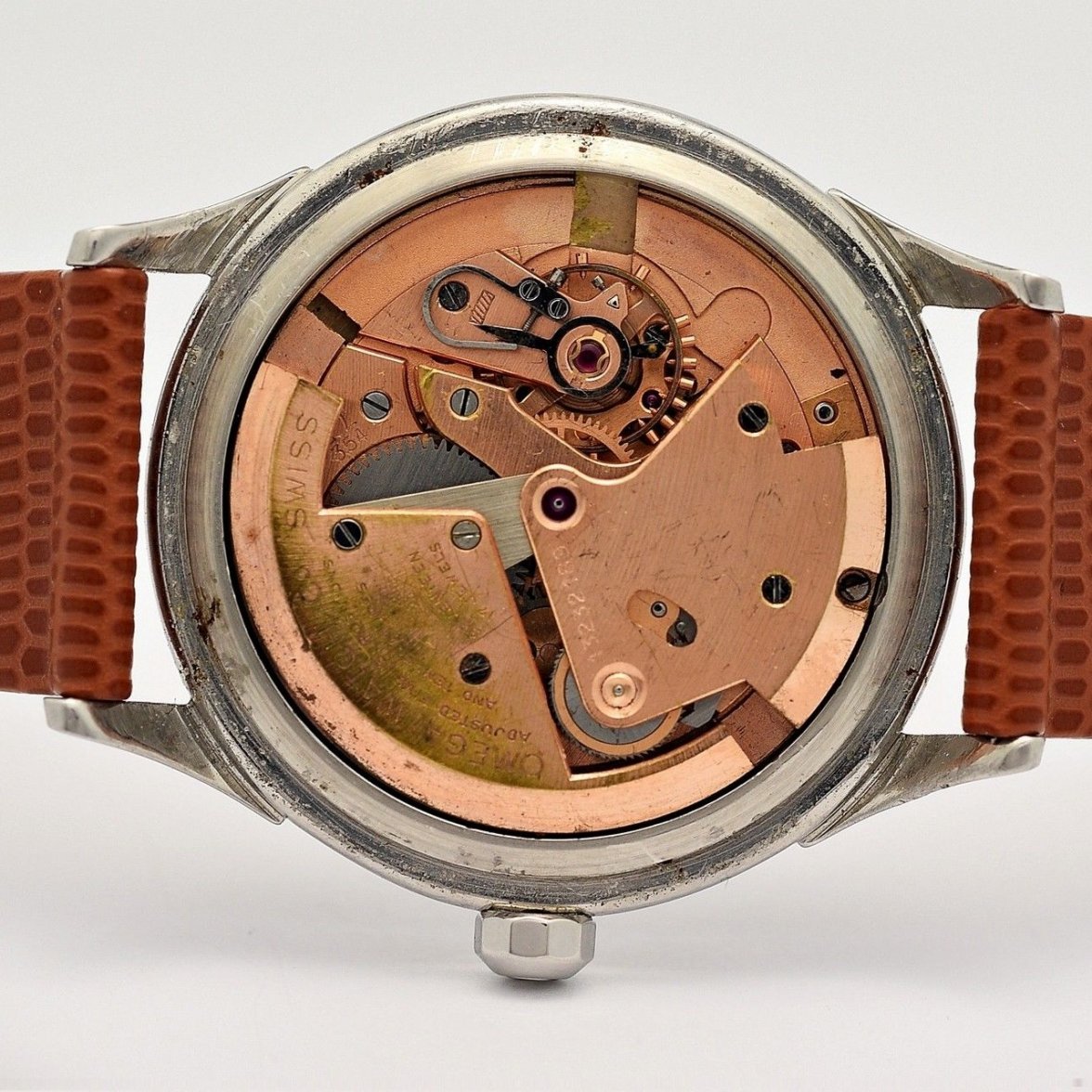 SOLD - Omega Constellation Ref 2648-1 Waffle Crosshair Dial Arrowhead ...