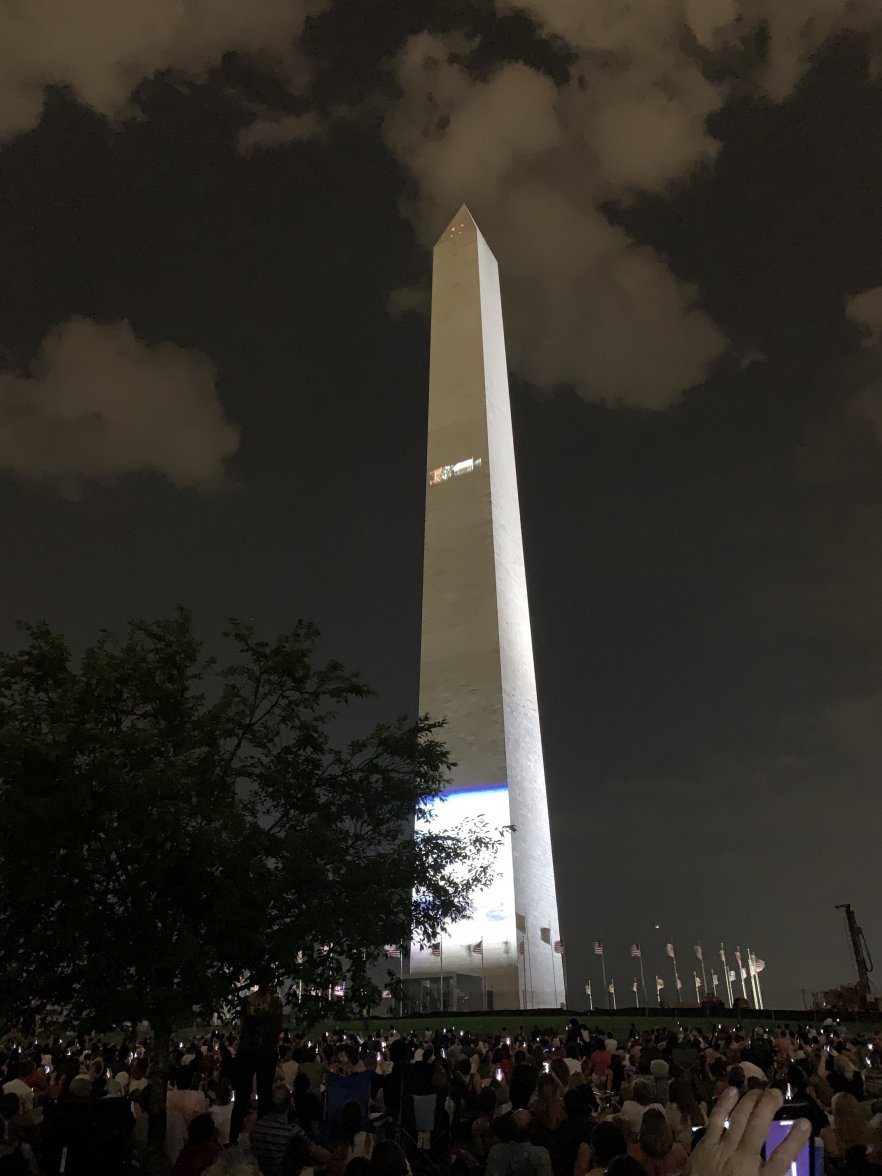 Tribute to Apollo 11 - Washington Monument | Omega Forums