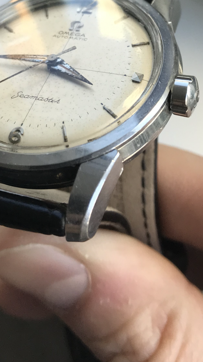 SOLD - Clean & Original SS Omega Seamaster 2846 Reference w/ Crosshair ... SOLD - Clean & Original SS Omega Seamaster 2846 Reference w/ Crosshair ...