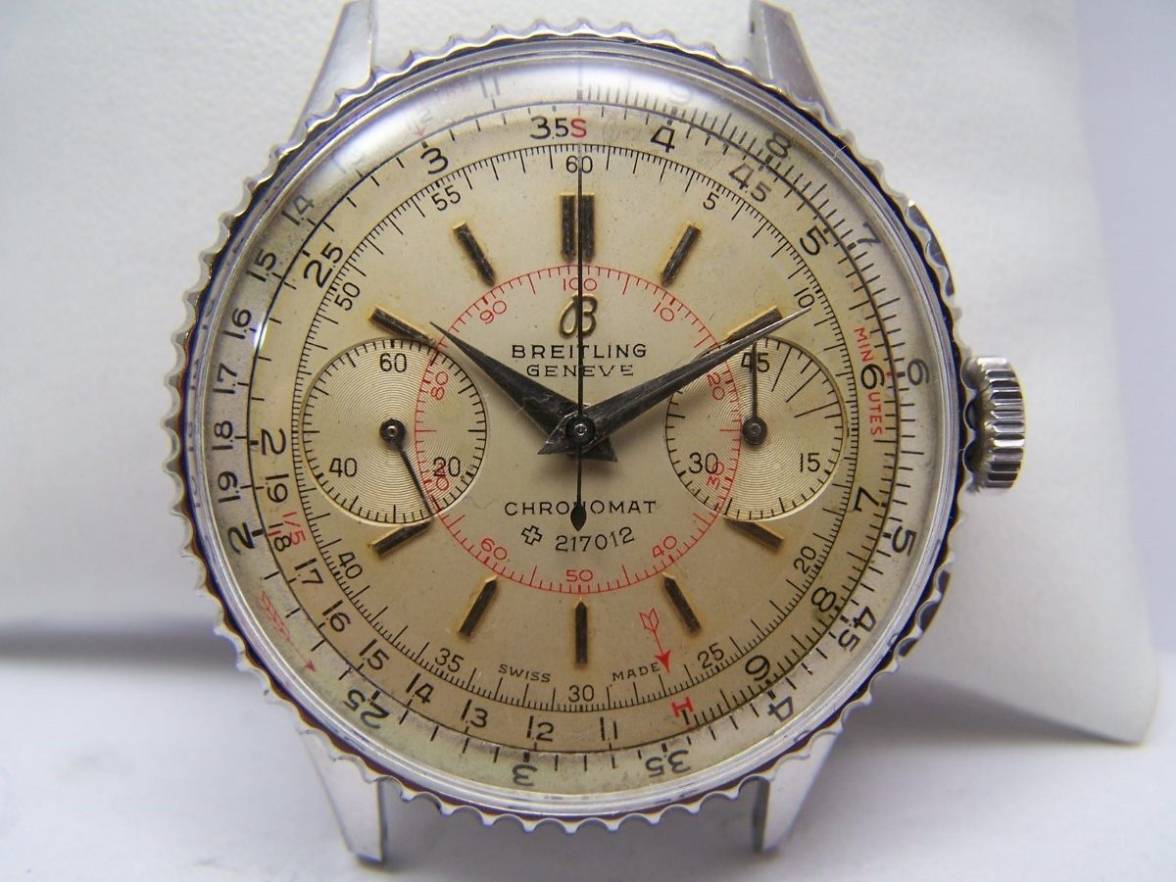 SOLD - Vintage 769 Breitling Chrono in steel | Omega Forums