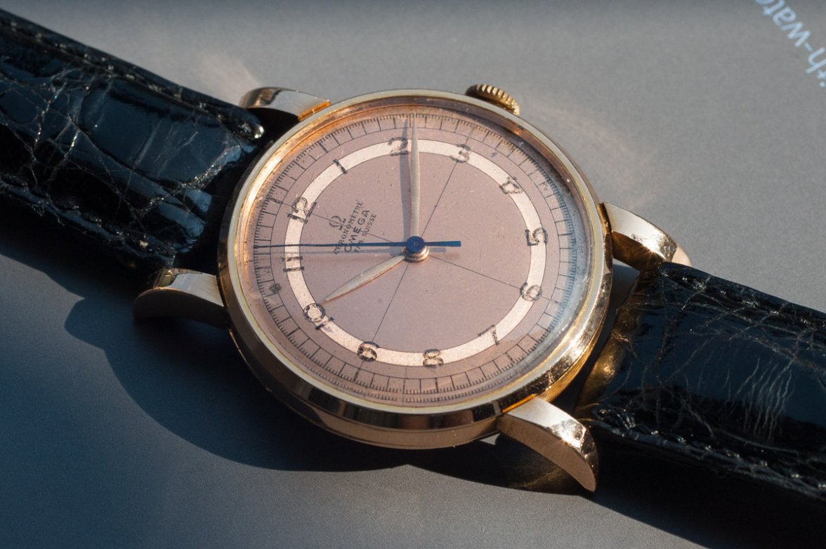 SOLD - Omega Chronometre 18k 30T2 RG | Omega Forums