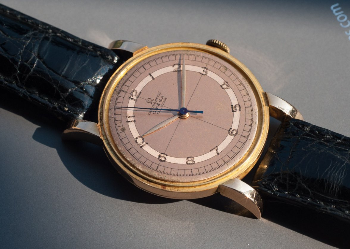 SOLD - Omega Chronometre 18k 30T2 RG | Omega Forums