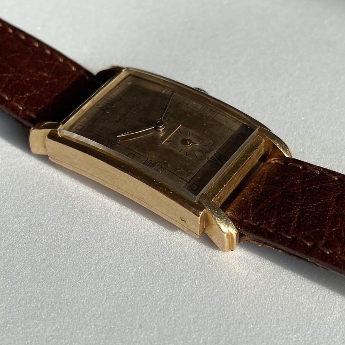 SOLD - 1940s 18k Longines tank | Omega Forums