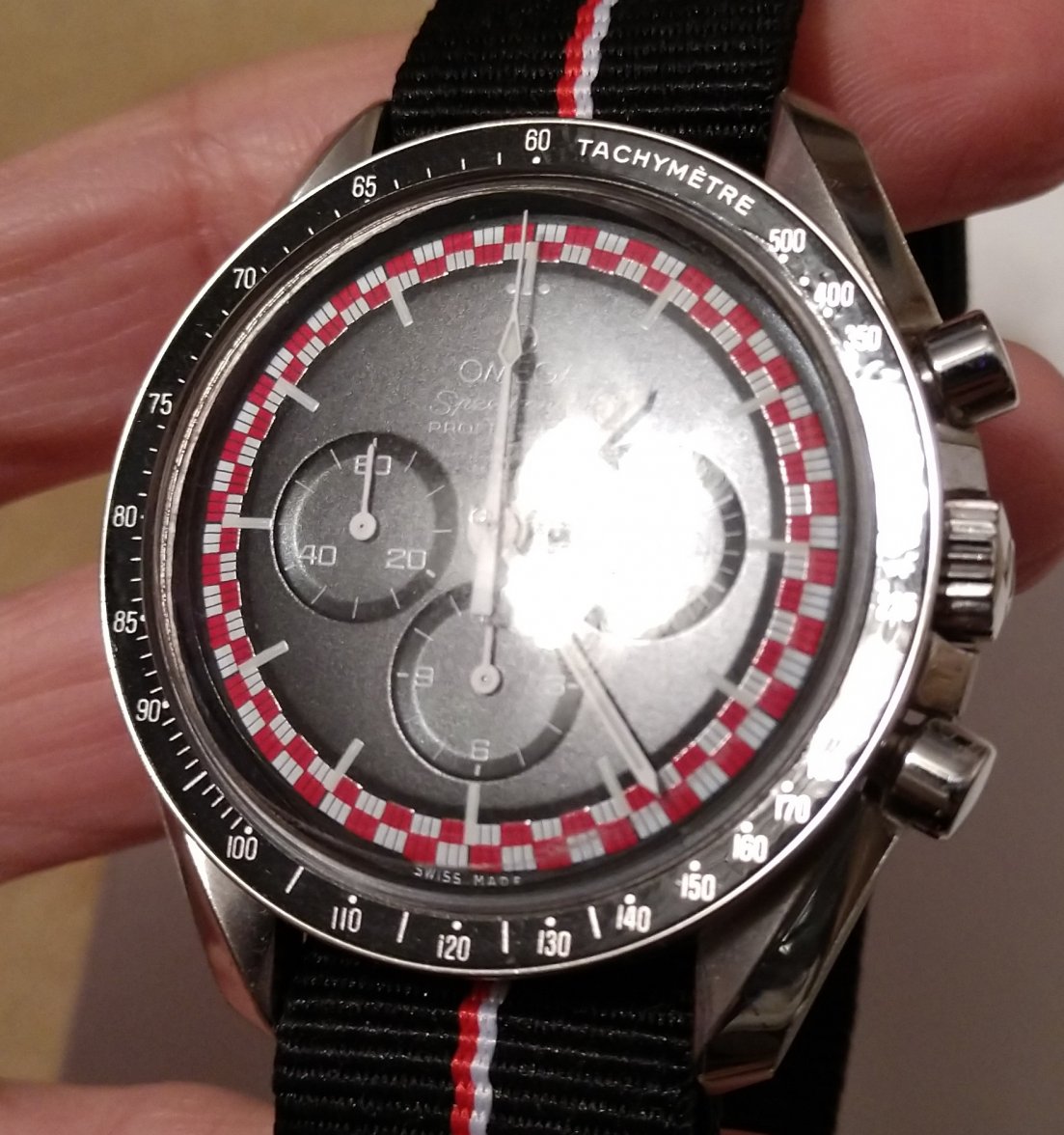 SOLD - Omega Checkered Racing Dial TinTin / Tin Tin 311.30.42.30.01.004 ...
