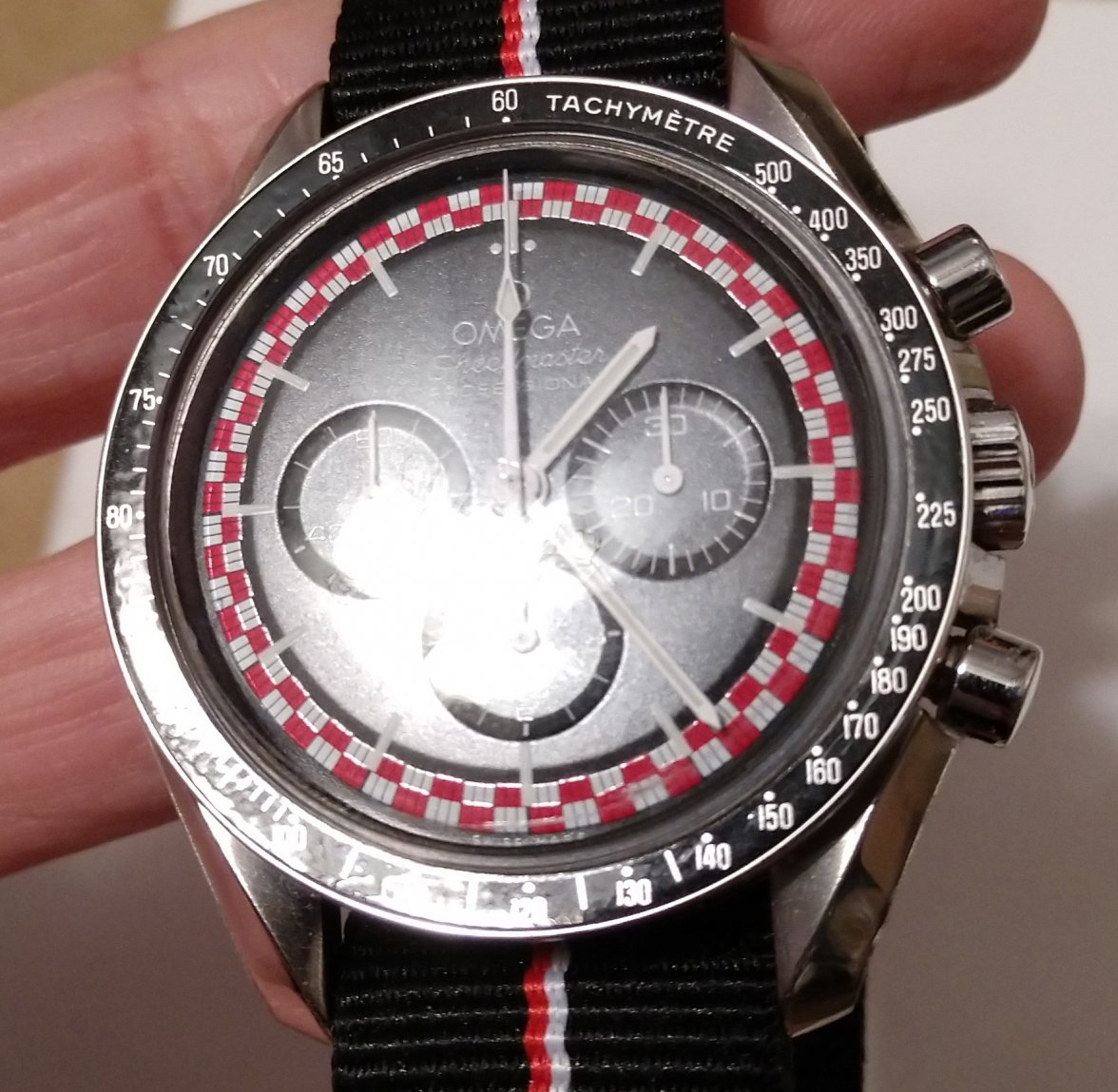 SOLD - Omega Checkered Racing Dial TinTin / Tin Tin 311.30.42.30.01.004 ...
