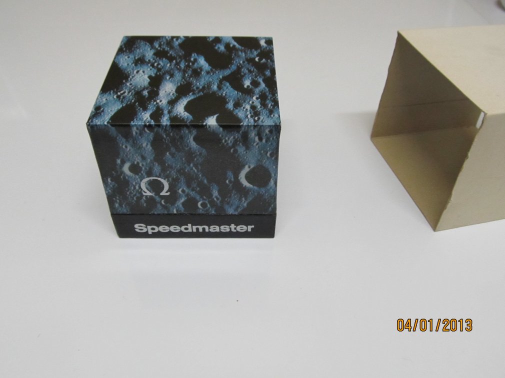 SOLD - New Old Stock Speedmaster Crater Box | Omega Forums