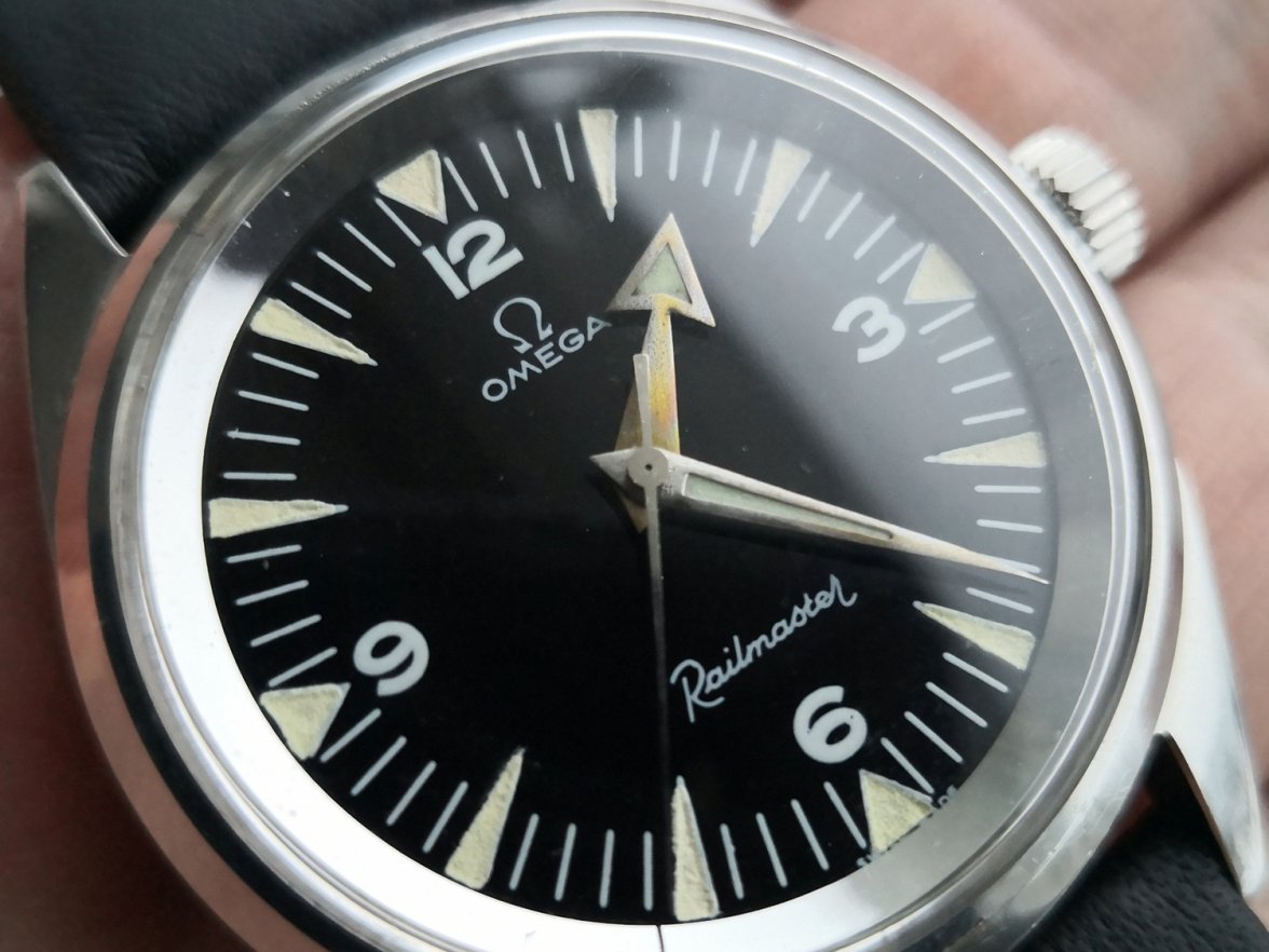 1956 Railmaster - help with relumed dial | Omega Forums