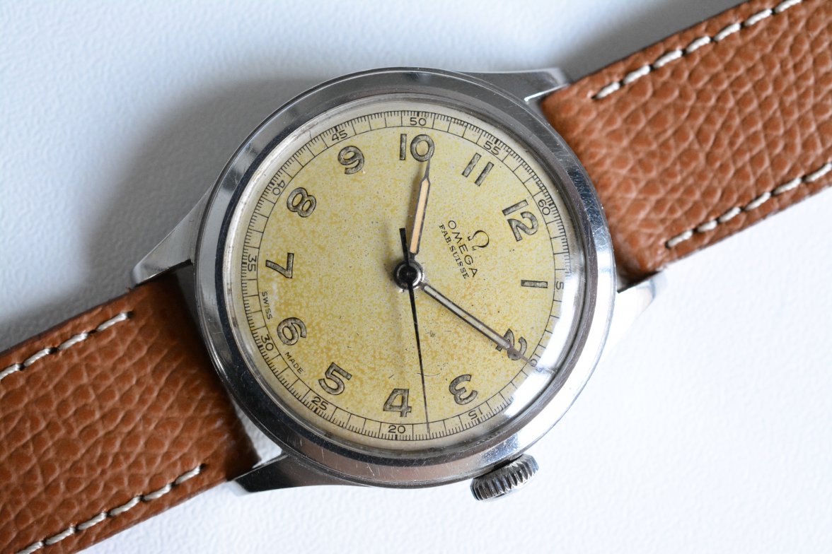 SOLD - STUNNING & RARE OMEGA 2179/6 FAB SUISSE RADIAL DIAL | Omega Forums