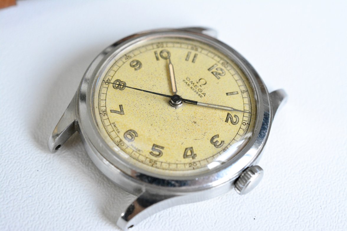 SOLD - STUNNING & RARE OMEGA 2179/6 FAB SUISSE RADIAL DIAL | Omega Forums
