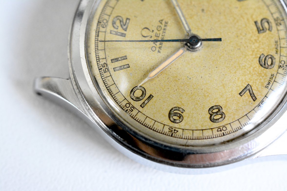 SOLD - STUNNING & RARE OMEGA 2179/6 FAB SUISSE RADIAL DIAL | Omega Forums