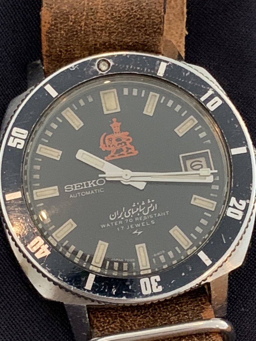 SOLD- 1970 Iranian Seiko 7005-8140 | Omega Forums