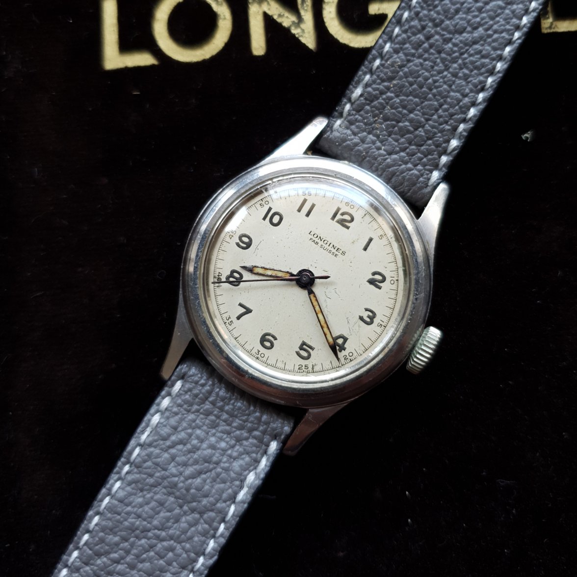 SOLD - Longines Marine Nationale ref. 5774 cal. 12.68N issued to the ...