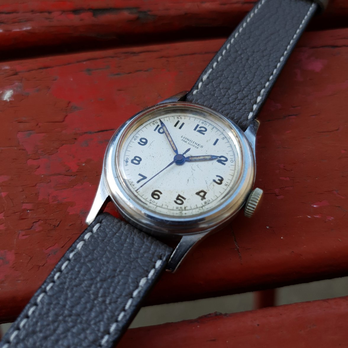 SOLD - Longines Marine Nationale ref. 5774 cal. 12.68N issued to the ...