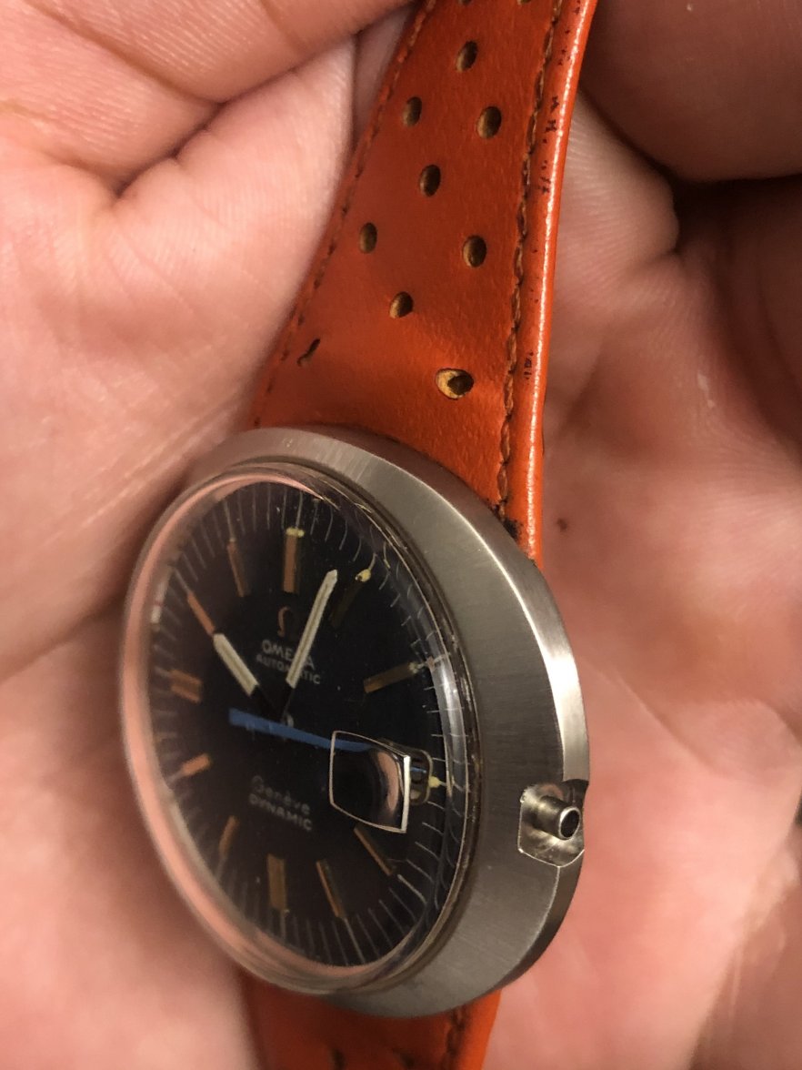 SOLD - Beautiful blue dial Omega Dynamic | Omega Forums